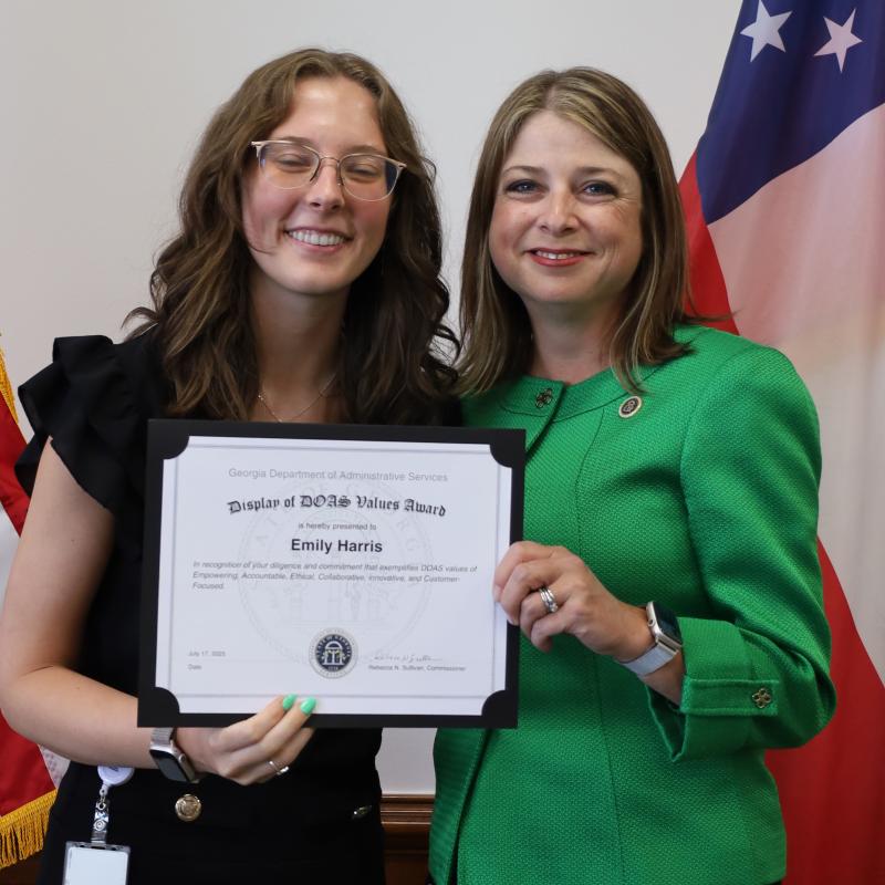 Employee Recognition | Georgia Department of Administrative Services - DOAS