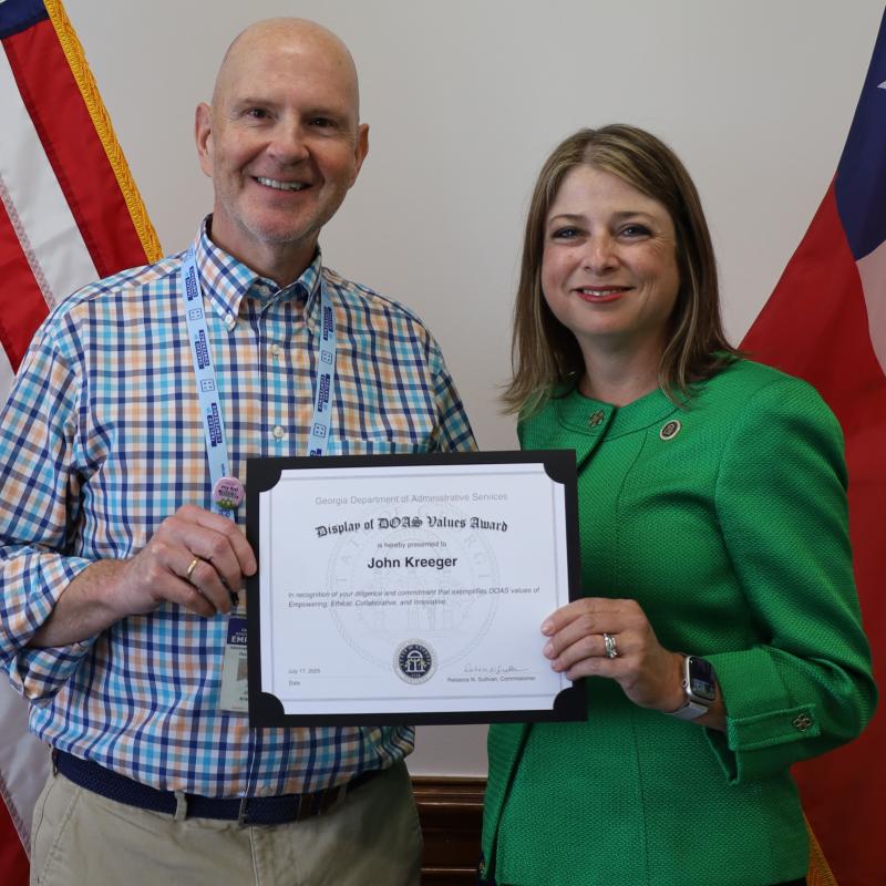 Employee Recognition | Georgia Department of Administrative Services - DOAS