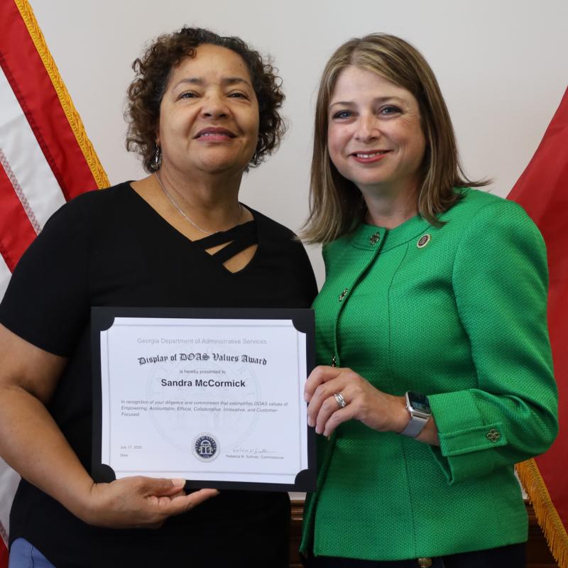 Employee Recognition | Georgia Department of Administrative Services - DOAS