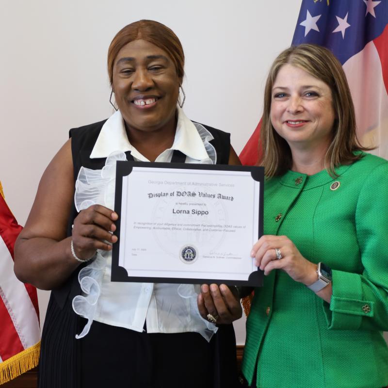 Employee Recognition | Georgia Department of Administrative Services - DOAS